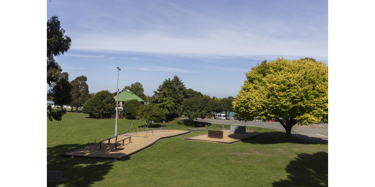 Bishopdale Park view from the top of the slide | discoverywall.nz
