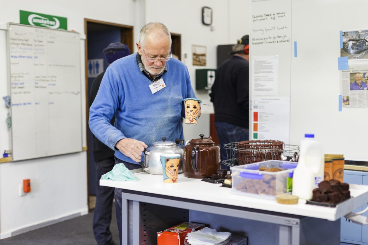 Member of the Bishopdale MeNZ Shed | discoverywall.nz