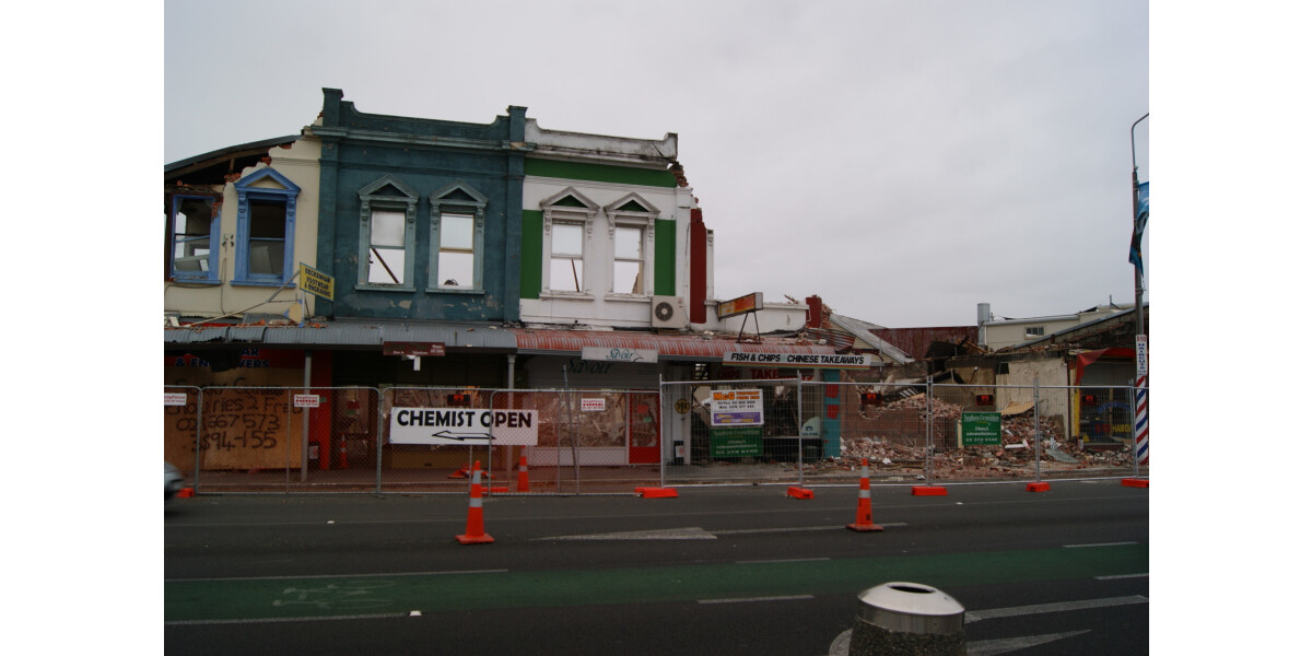 Beckenham Shops Demolition | discoverywall.nz
