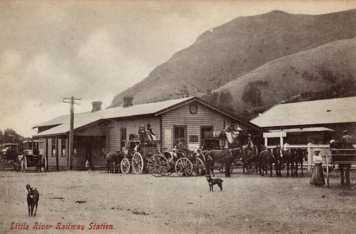 Little River Railway Station | discoverywall.nz