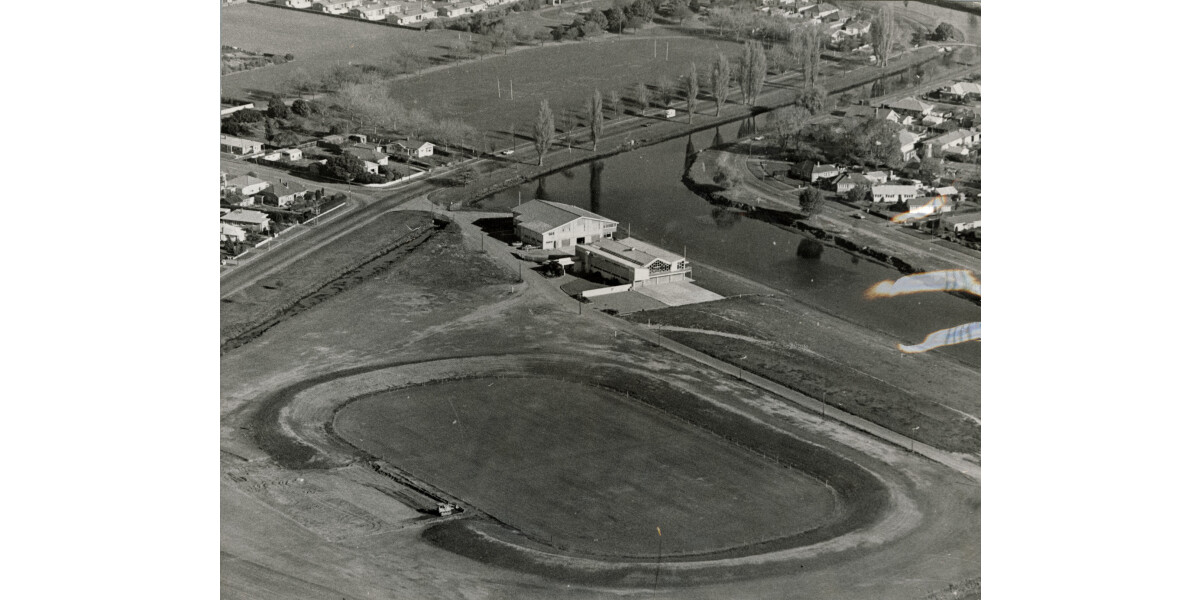 Aerial view of Porritt Park | discoverywall.nz