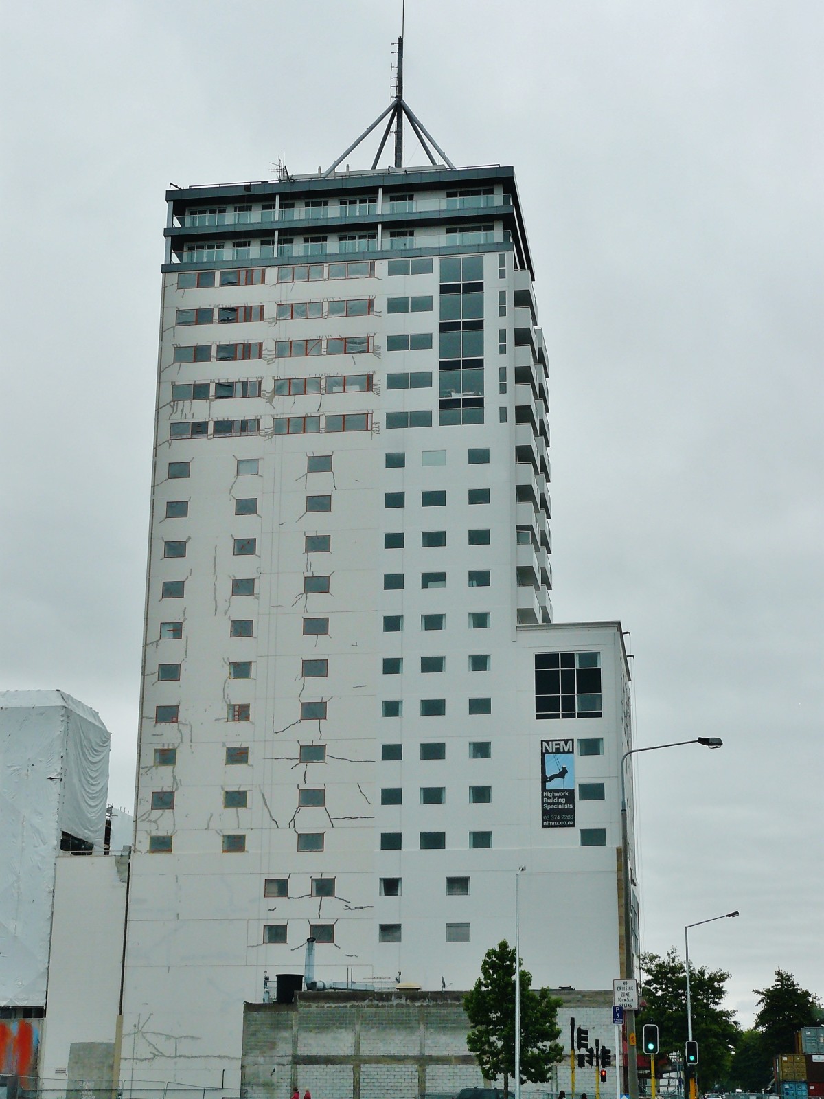 Pacific Tower, 166 Gloucester Street | discoverywall.nz