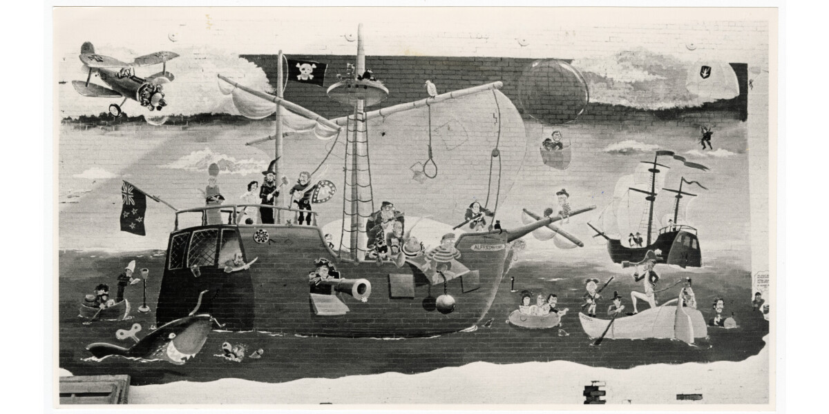 Mural in St Asaph street | discoverywall.nz