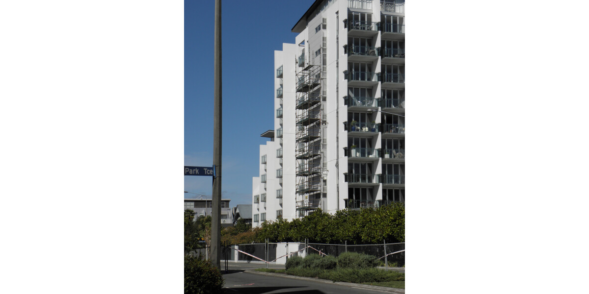 Park Terrace, modern apartment building. | discoverywall.nz