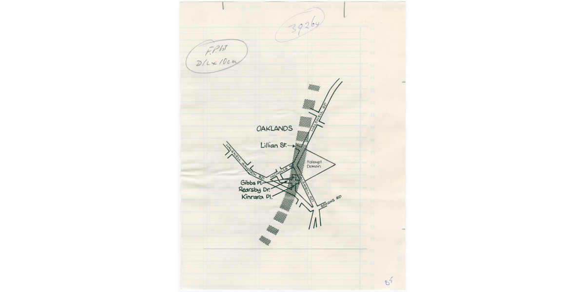Path of the tornado through Halswell | discoverywall.nz