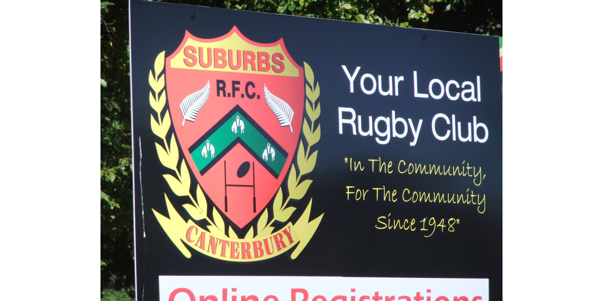 Suburbs Rugby billboard | discoverywall.nz