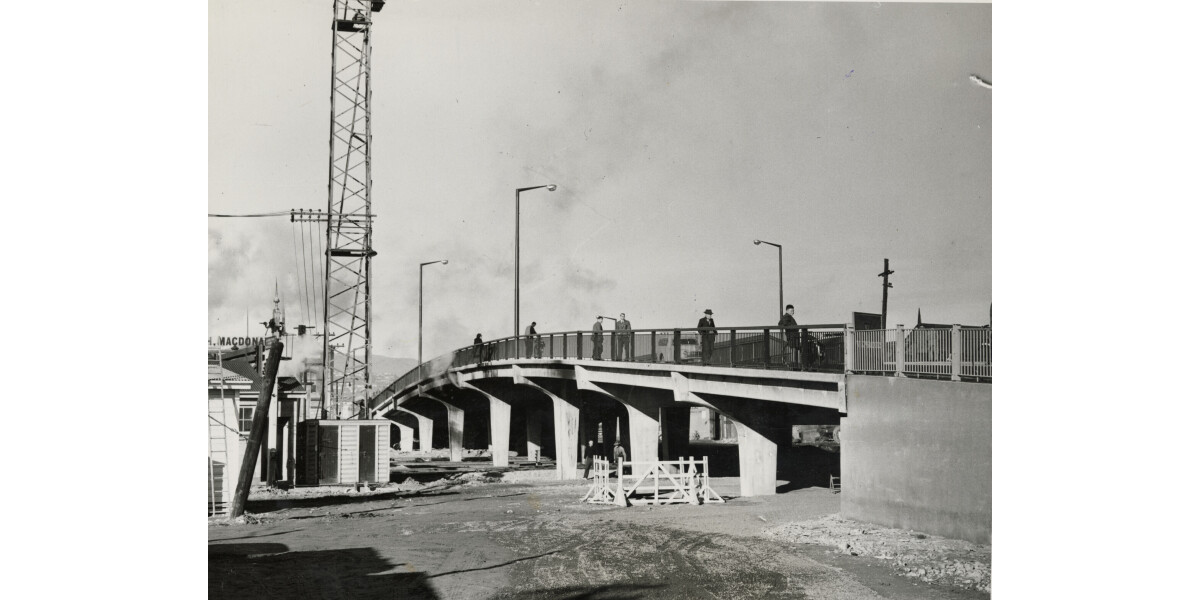 Colombo Street railway bridge | discoverywall.nz