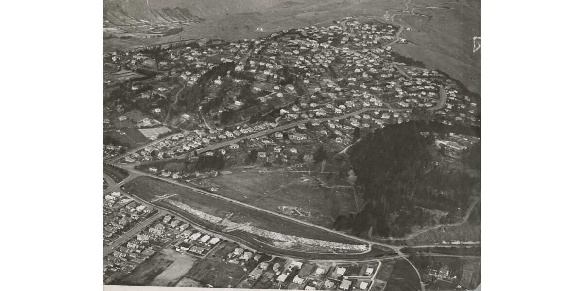 Aerial view of Cashmere | discoverywall.nz