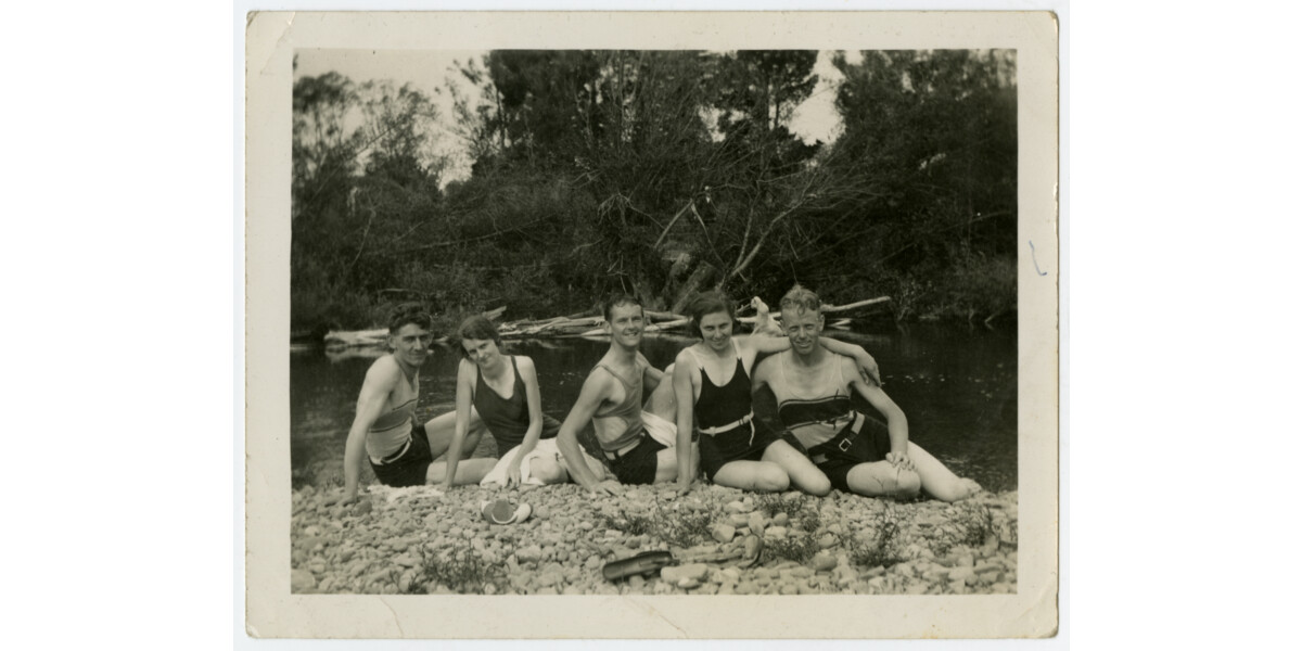 Swimming at the Temuka River | discoverywall.nz