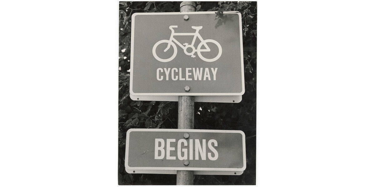 Cycleways sign | discoverywall.nz