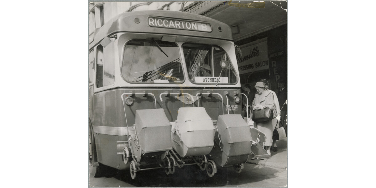 Bus with prams | discoverywall.nz