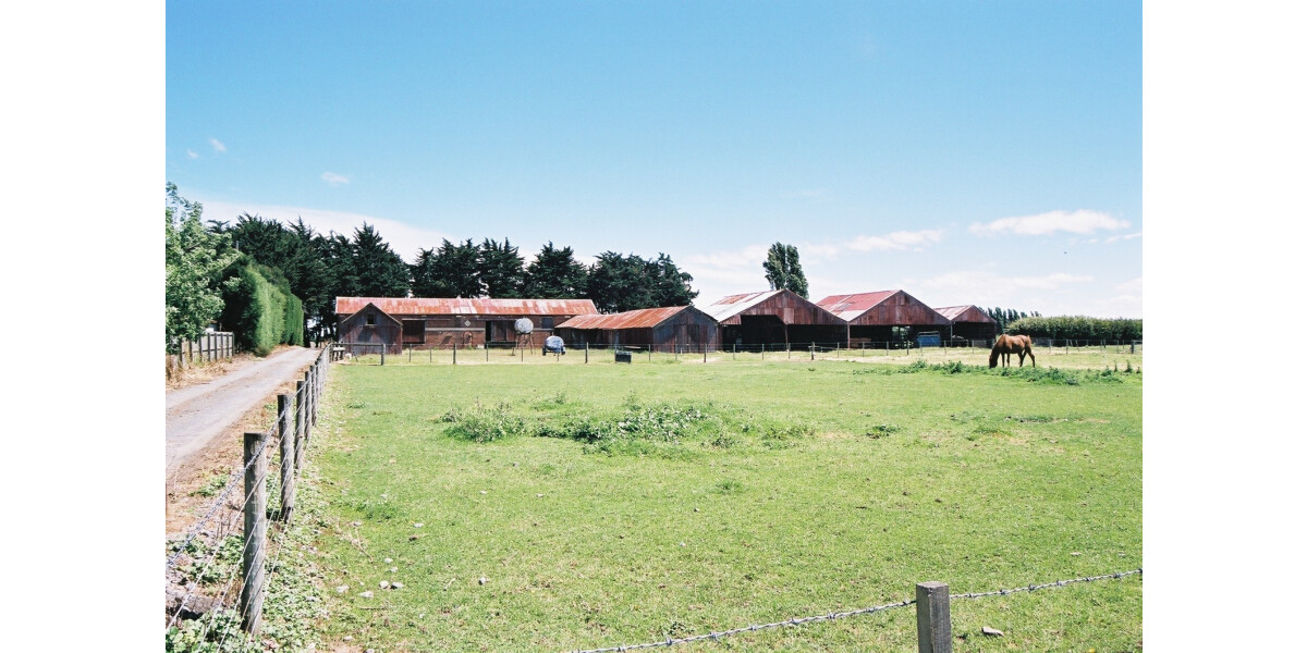 Former Mt Magdala Farm Buildings at Aidanfield | discoverywall.nz