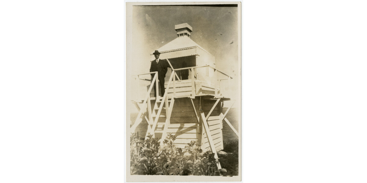 William Howarth, observation tower | discoverywall.nz